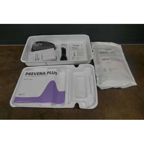 A Prevena Plus 125 incision management wound dressing system with a ...