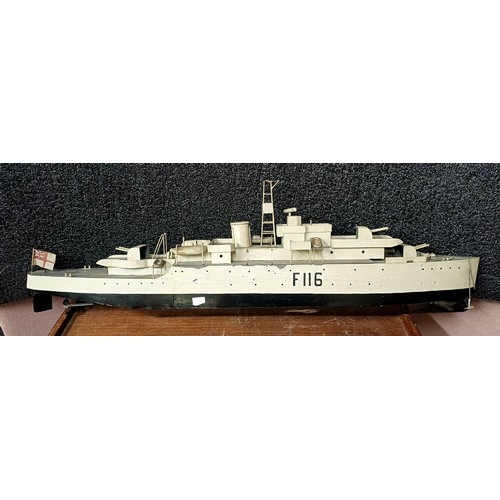 A model of HMS Amethyst F116