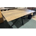 A Ravenna woodgrain 180cm extending dining table (CFL-318-58) (display)
