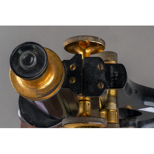 A W. Watson & Sons Ltd of London "Service" microscope, no case, no ...