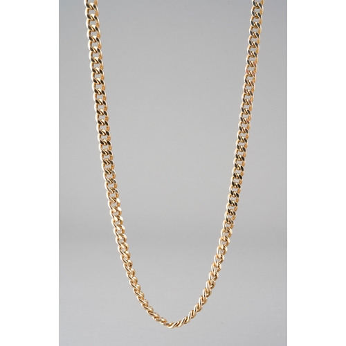 9 ct gold ( marked 375) necklace, approx length 64 cm, gross weight ...