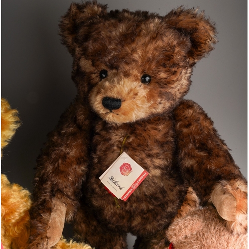 A collection of Modern Hermann Teddy Original bears including growler ...