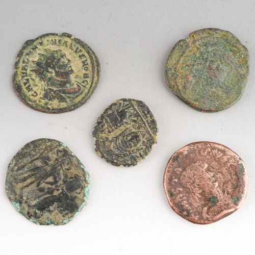 Roman Bronze coin of Galerius 303 AD, Carthage Mint, Obv GAL VAL ...