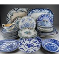 A very large collection of ceramics to include: - A 19th Century Gaudy ...