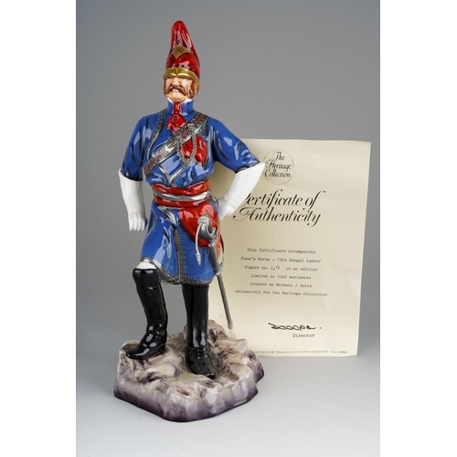 A Michael Sutty Limited Edition "Colonel Walter Fane, 19th Bengal ...