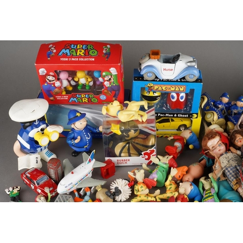 Corgi: Assorted loose Toyland cars and figures including : 3 x Noddy, 1 ...