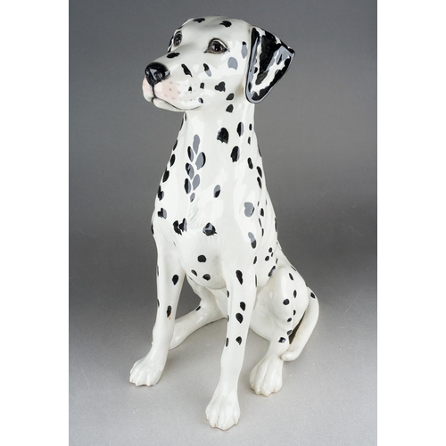 A Beswick large fireside Dalmation figure, model 2271, gloss, impressed ...