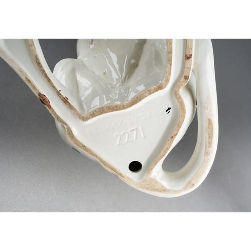 A Beswick large fireside Dalmation figure, model 2271, gloss, impressed ...
