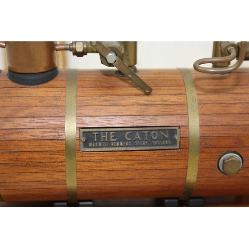 A Maxwell Hemmens precision steam model of The Caton twin marine boiler ...