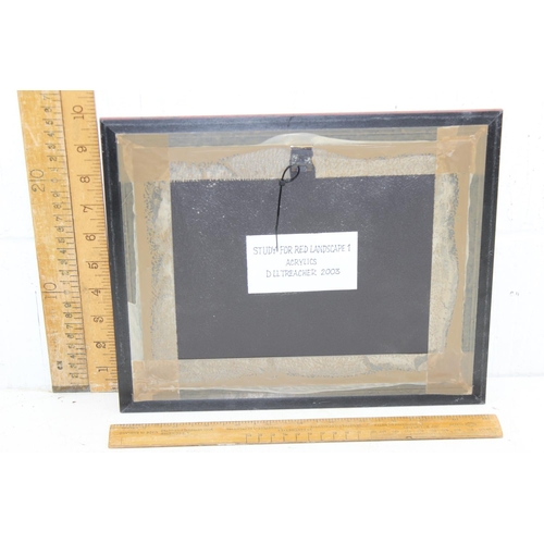 David Treacher (Cornish XX, XXI), Original acrylic painting entitled ...