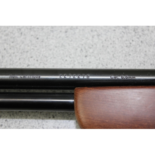 Weihrauch HW57 air rifle with Hawke telescopic scope