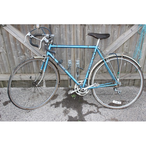 Falcon Olympic racing bicycle in light blue, 27" wheel