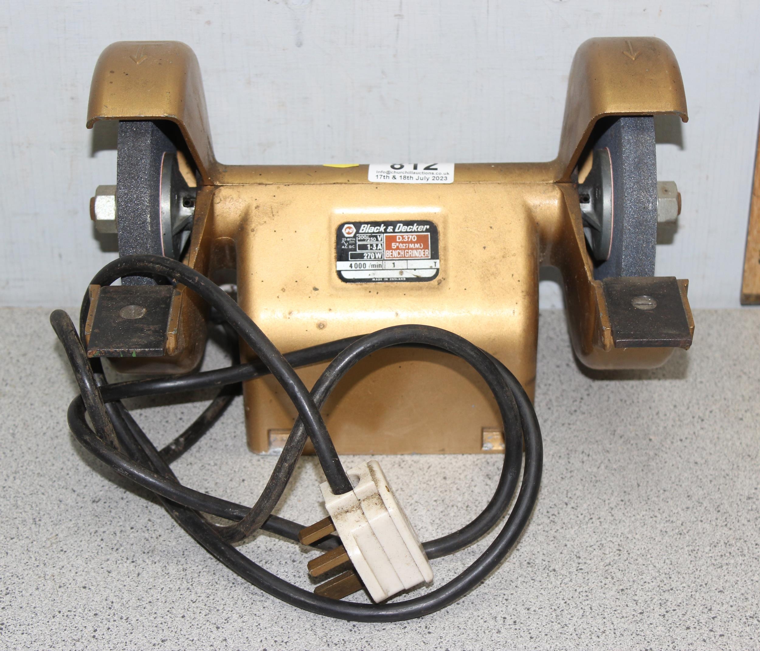 Black & decker 5 bench grinder store