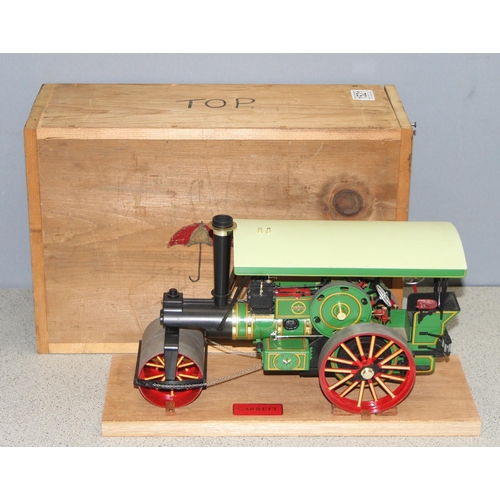 Kit built Showman's Steam Engine in box