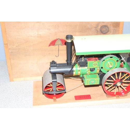 Kit built Showman's Steam Engine in box