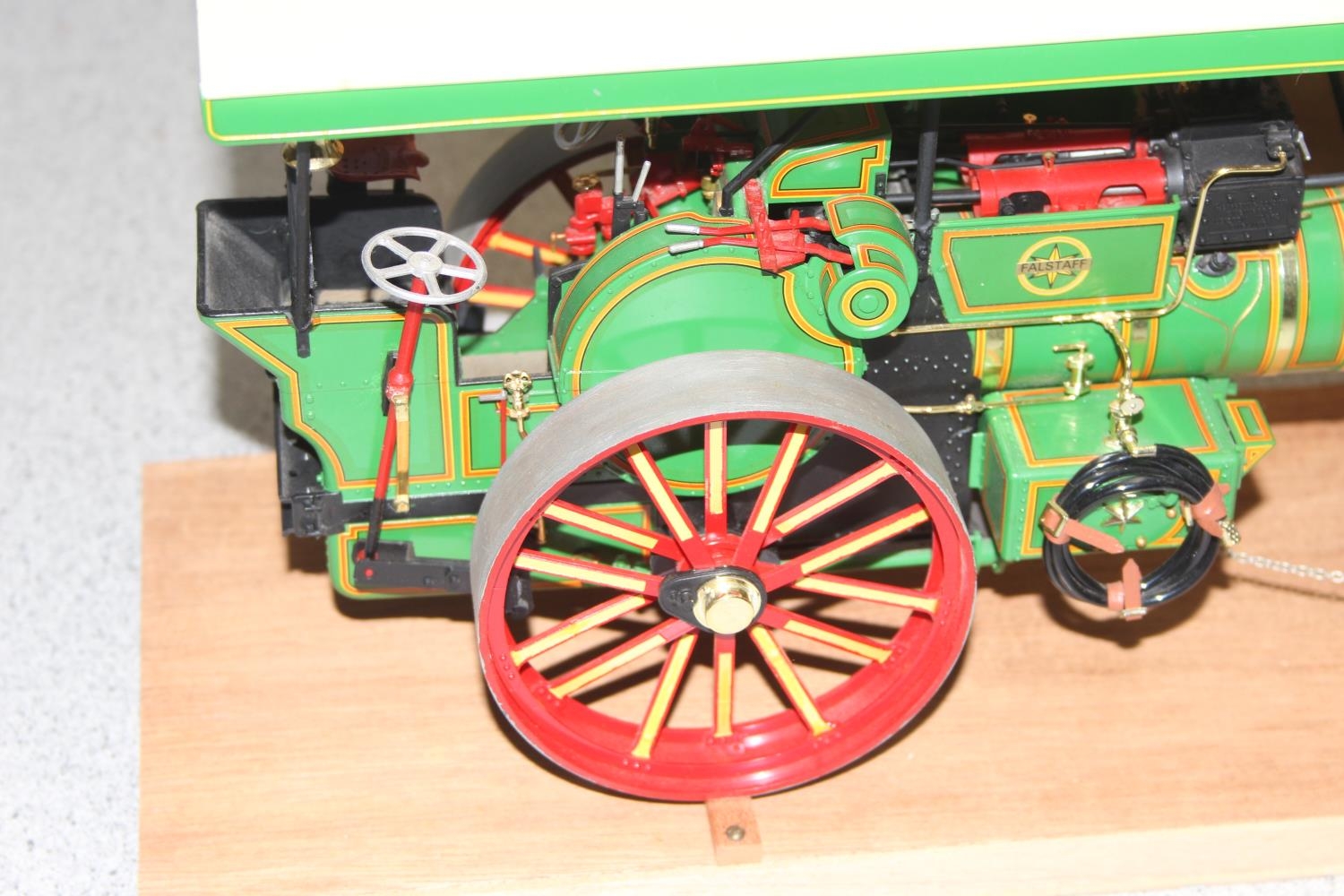 Kit built Showman's Steam Engine in box