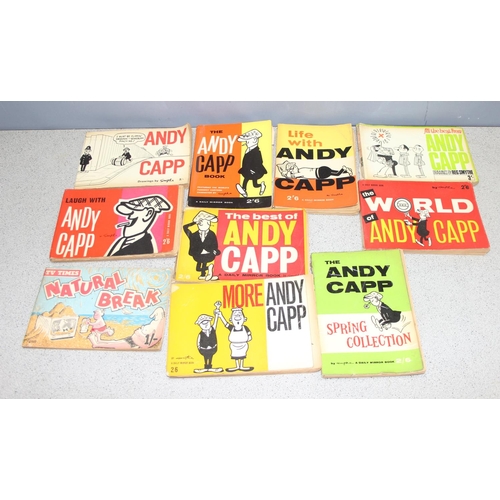 Qty of vintage Andy Capp books