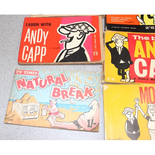 Qty of vintage Andy Capp books
