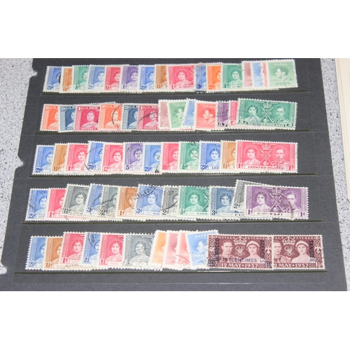 Stamps - Commonwealth 1937 Coronation Used (52 sets)