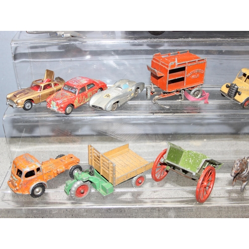 Qty of die-cast and other toy vehicles to include a JNF Duplex, Dinky ...
