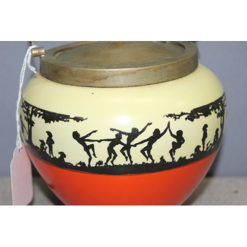 An Art Deco period Newport Pottery ltd Clarice Cliff, "Peter Pan ...