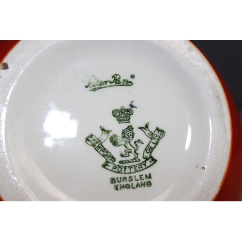 An Art Deco period Newport Pottery ltd Clarice Cliff, "Peter Pan ...