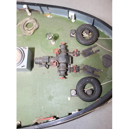 Remote controlled 'Loyal Class' military fleet tender, with remote ...