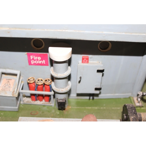 Remote controlled 'Loyal Class' military fleet tender, with remote ...