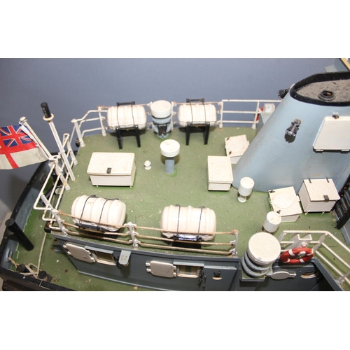 Remote controlled 'Loyal Class' military fleet tender, with remote ...