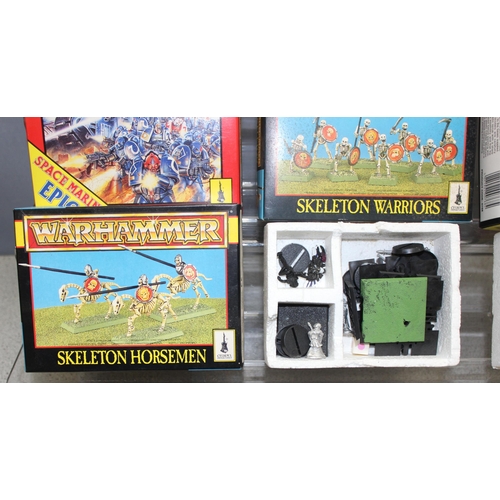 Large qty of Warhammer items, Citadel Miniatures Epic models, and ...