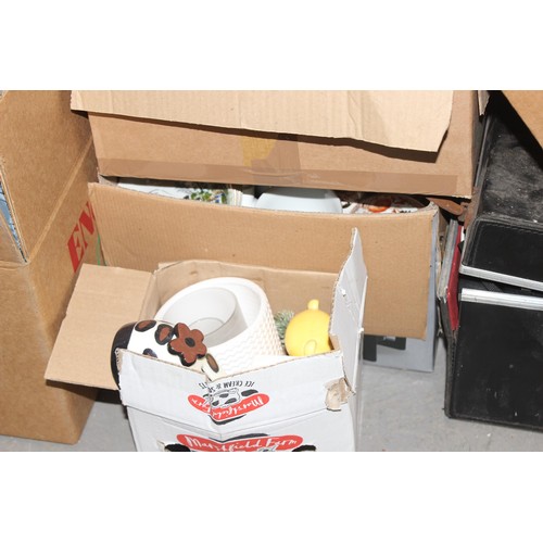 A large qty of assorted unsorted misc items, the whole of bay 20!