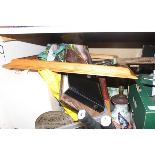 A large qty of assorted unsorted misc items, the whole of bay 19!