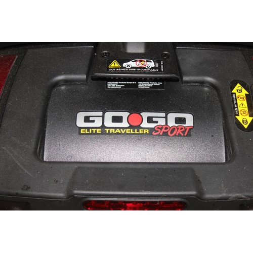 Go-Go Elite Traveller Sport mobility scooter with key and charger ...