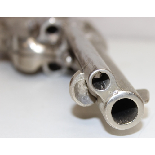 Vintage replica BKA 98 Colt 45 6 cylinder revolver gun with holster