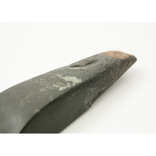 Māori blade Toki or Adze, presented to Sir Cyril Newall New Zealand ...