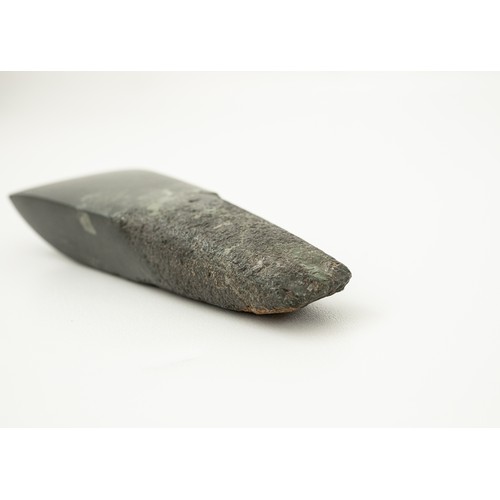 Māori blade Toki or Adze, presented to Sir Cyril Newall New Zealand ...