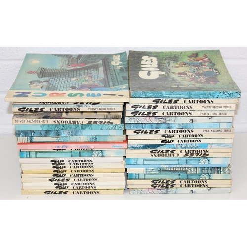 Box of assorted Giles books