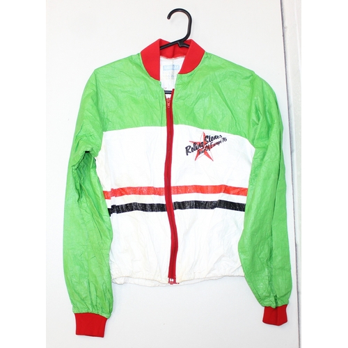 The Rolling Stones Tour of Europe 1976 UK polythene jacket in green and ...