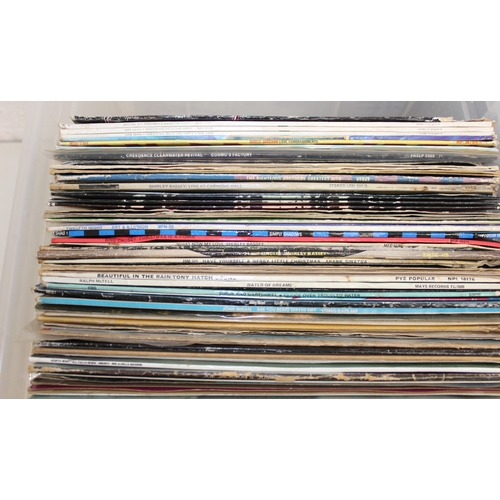 Large quantity of records, mostly vinyl albums, plus some 12 inch ...