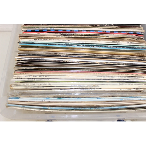 Large quantity of records, mostly vinyl albums, plus some 12 inch ...