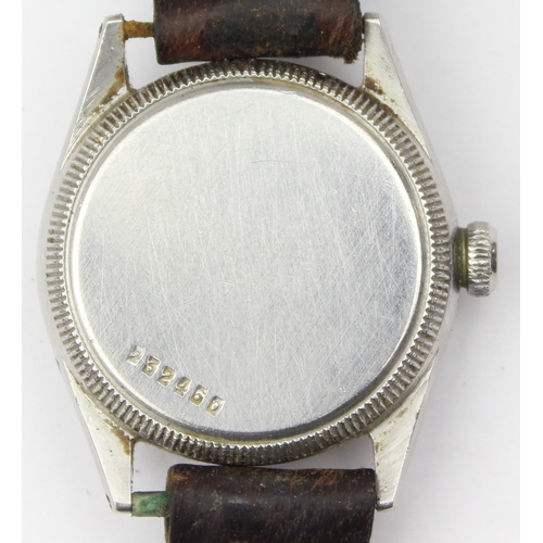 A vintage stainless steel cased Rolex watch, serial number 232460, ref ...