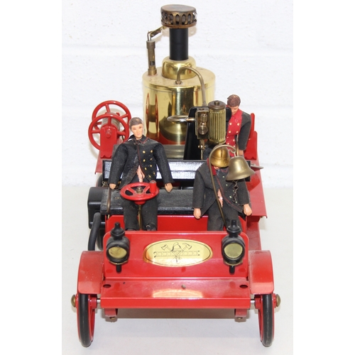Vintage Wilesco D305 steam fire engine, modelled after the automotive ...