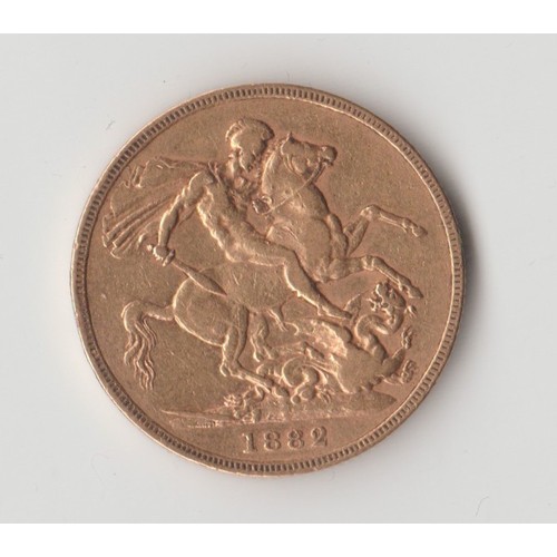 British Gold Coins - 1882 Queen Victoria George & the Dragon full ...