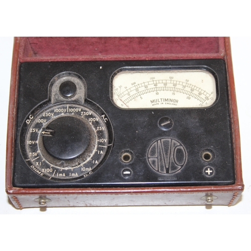 Mix of vintage scientific items to incl oscilloscope, reed switches ...