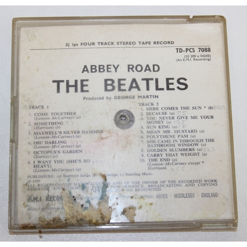 The Beatles - a rare 1969 Abbey Road reel-to-reel four-track stereo ...