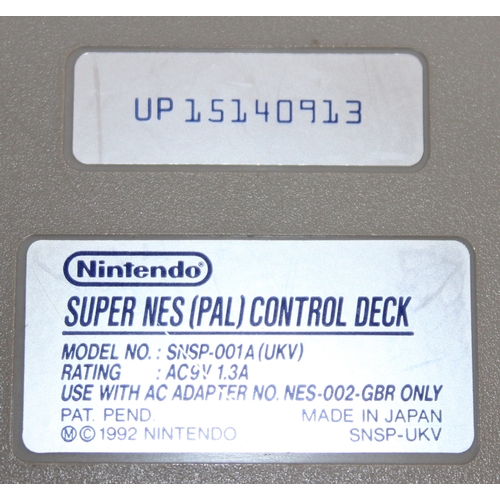 2 vintage Nintendo games consoles to incl Super Nintendo Entertainment ...