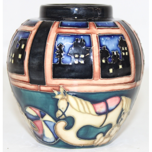Moorcroft Pottery of Stoke-on-Trent: A trial piece ceramic lidded ...