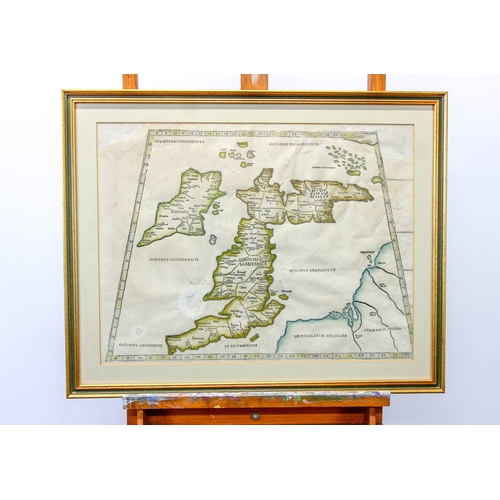 Maps - Martin Waldseemüller (1470-1520) Untitled map of the British ...