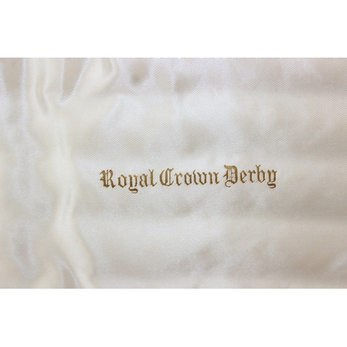 A boxed set of six Royal Crown Imari pattern butter knives, each with a ...