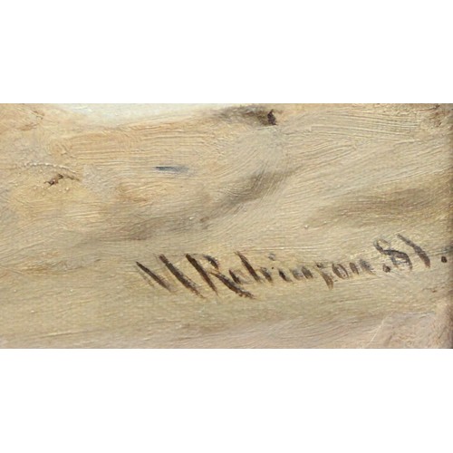 Matthias Robinson (British, active 1856-1884), Children attempting to ...